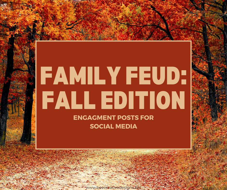 Family Feud: Fall Edition – Bee Creative Designs